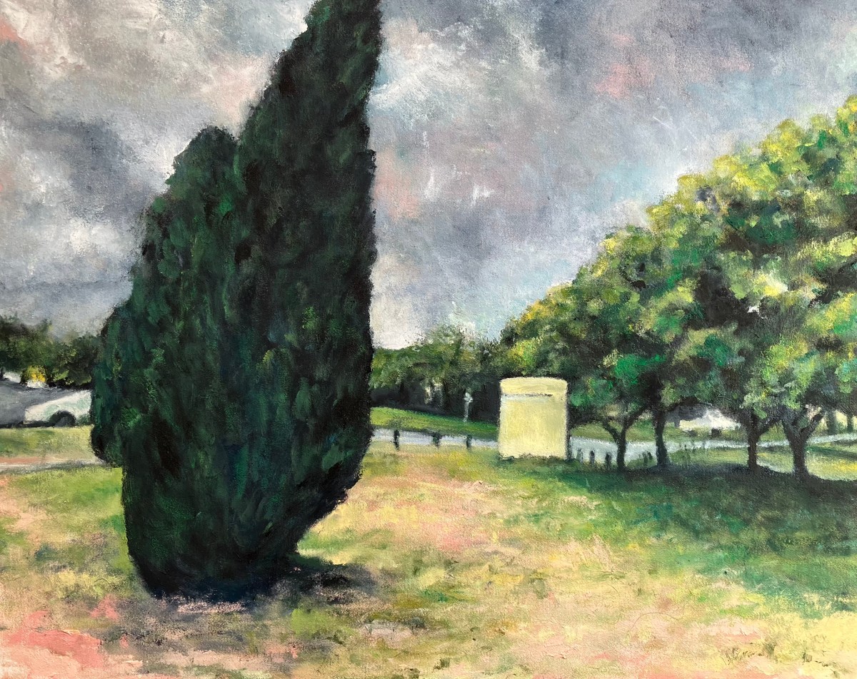 Conifering with you two. – Simone Annis Paintings